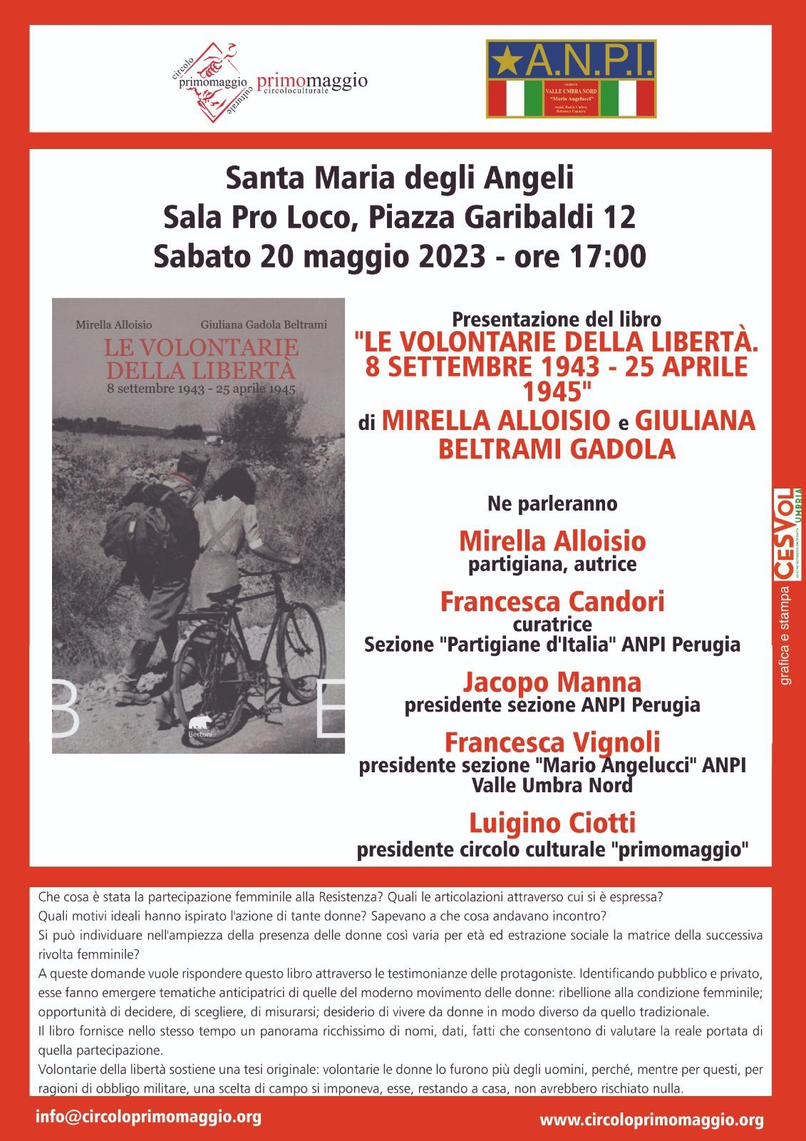 circolo culturale primomaggio - Bastia Umbra - Perugia